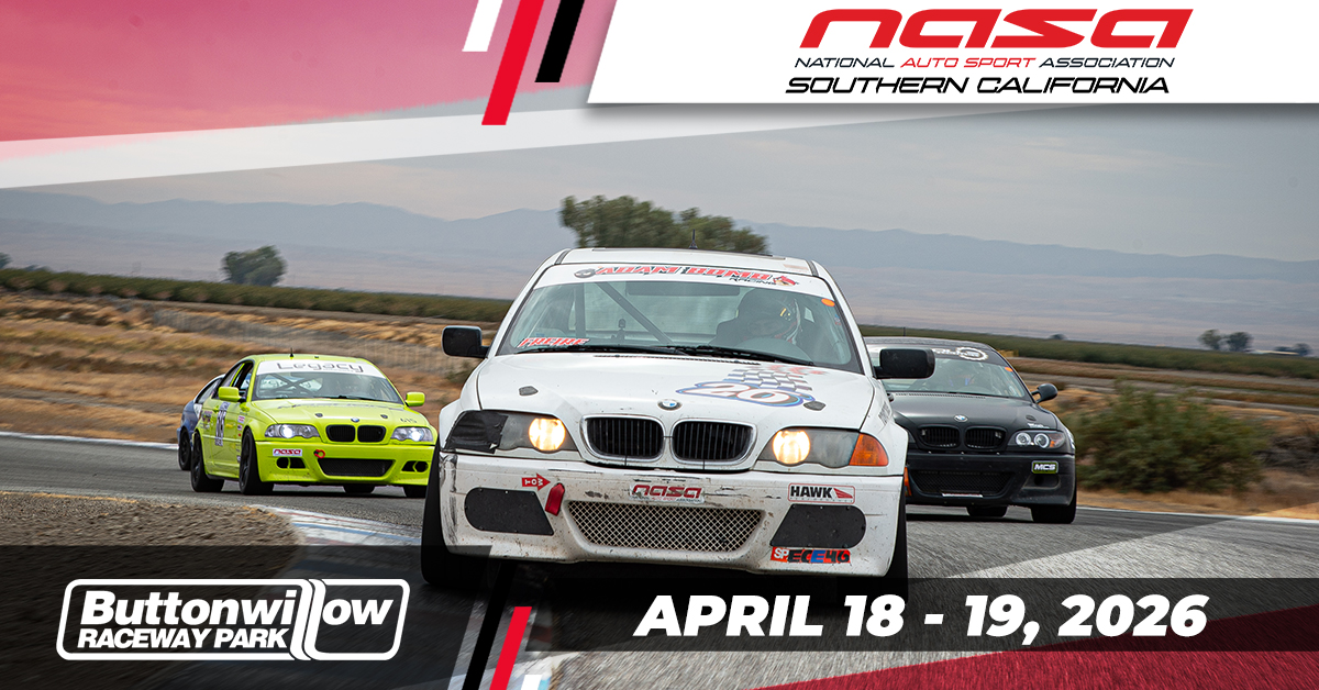 NASA SoCal at Buttonwillow Classic for Round 3 of the 2026 racing ...